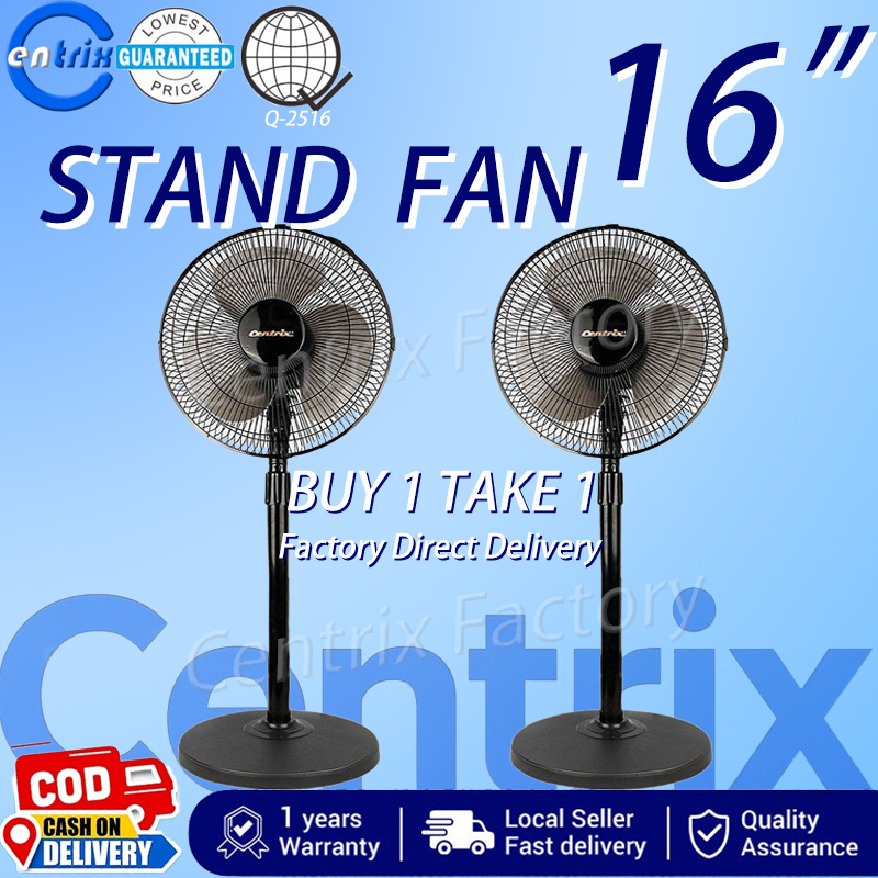 Centrix.Faith Electric Fan BUY 1 TAKE 1 Stand Fan 16" CX-1677D | Shopee ...