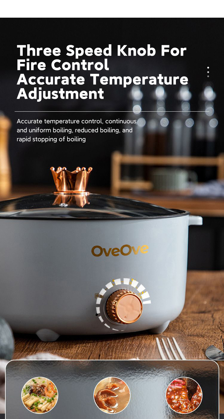 DAERRYS Multifunctional 5L Electric Cooker With Steamer Multicooker ...