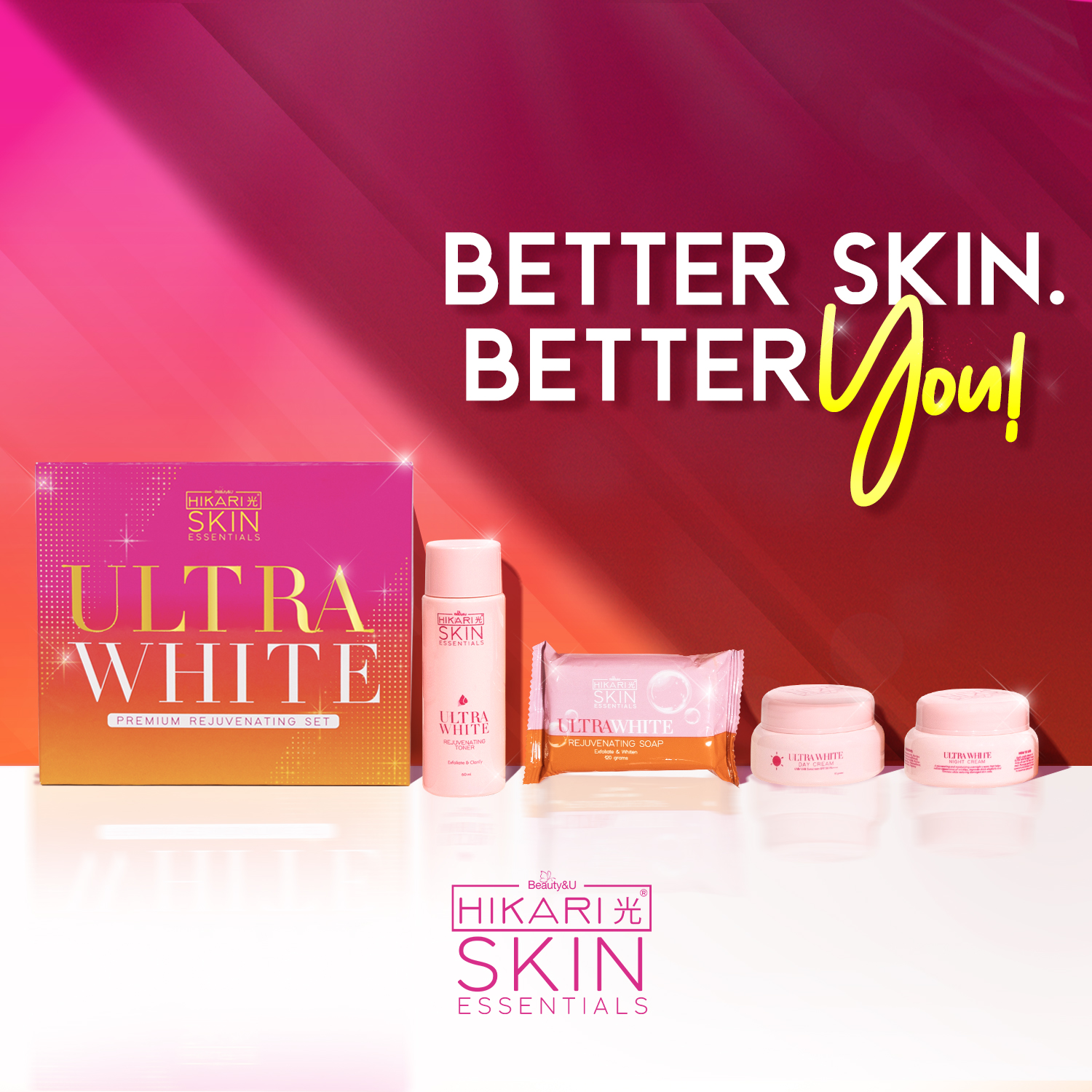 Hikari Skin UltraWhite Premium Rejuvenating Set | Shopee Philippines