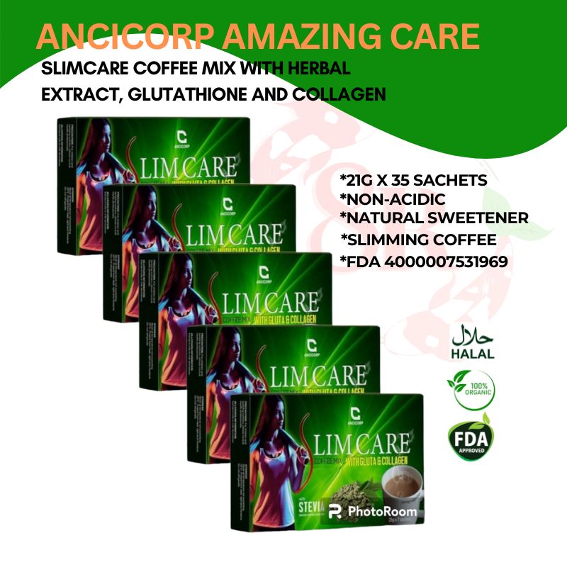 Slimcare Herbal Slimming Coffee Mix with Glutathione, Collagen ...