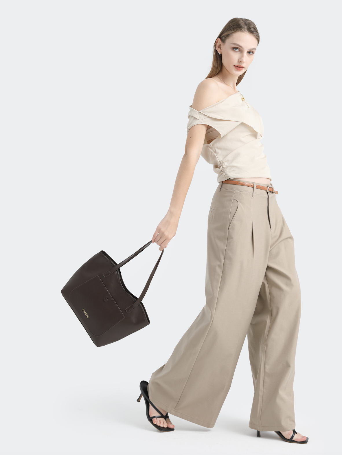 Mumu 8080 Women PU Leather Medium Tote Bag Shoulder Bags For Woman ...