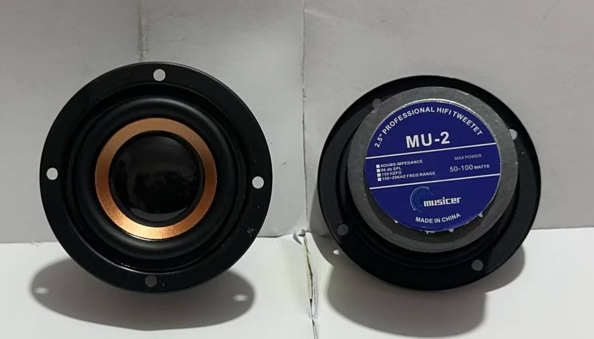 MUSICER MU-2 2 Inches Low Frequency Tweeters Speakers 4Ohm 50W ...