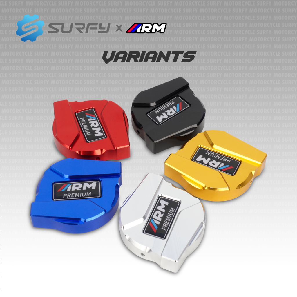 【24H Ship】Arm Gas Tank Cap Cover Aluminum Full CNC Arumi Universal With ...