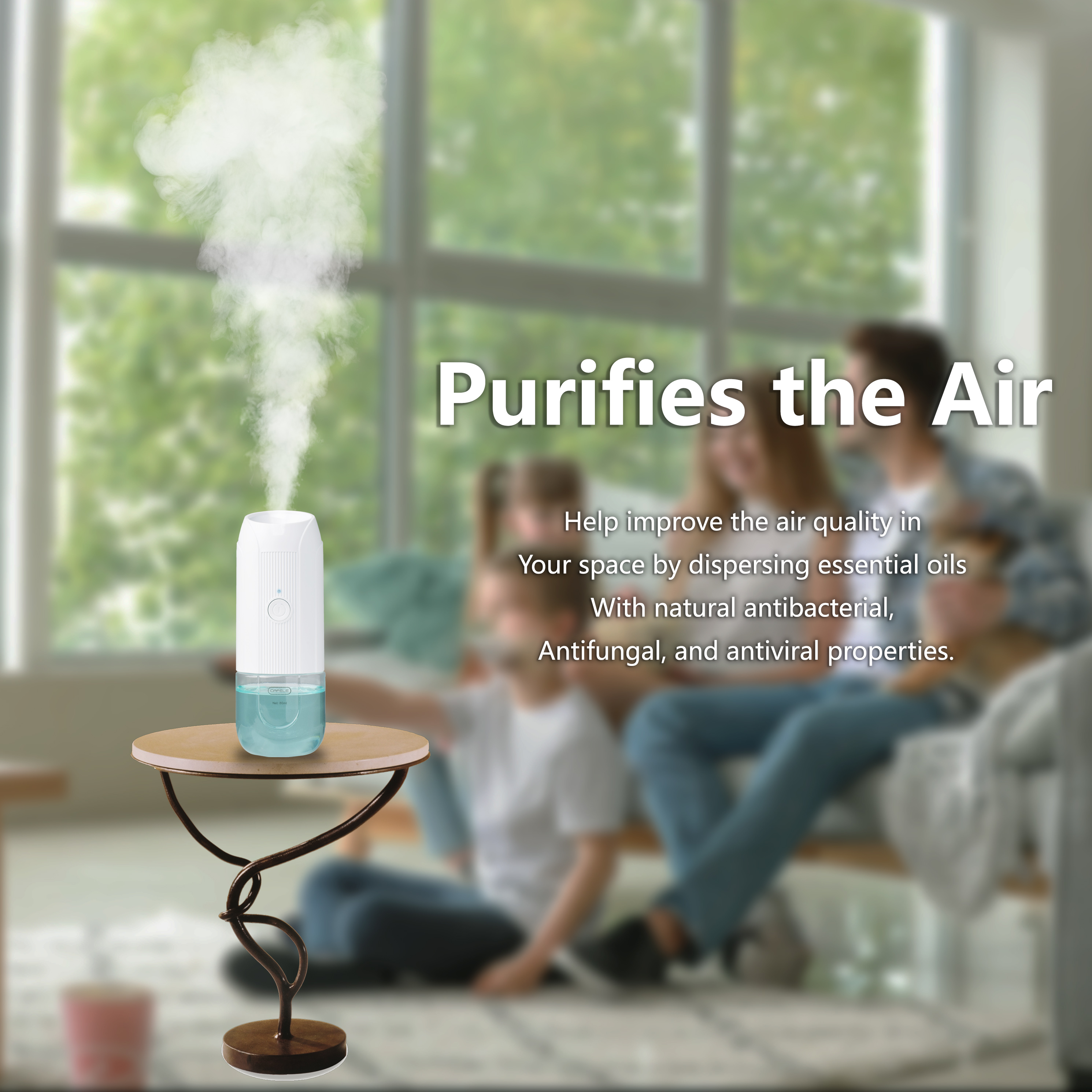 POWERPH Rechargeable Aromatherapy Fragrance Aroma Diffuser 5 Modes ...