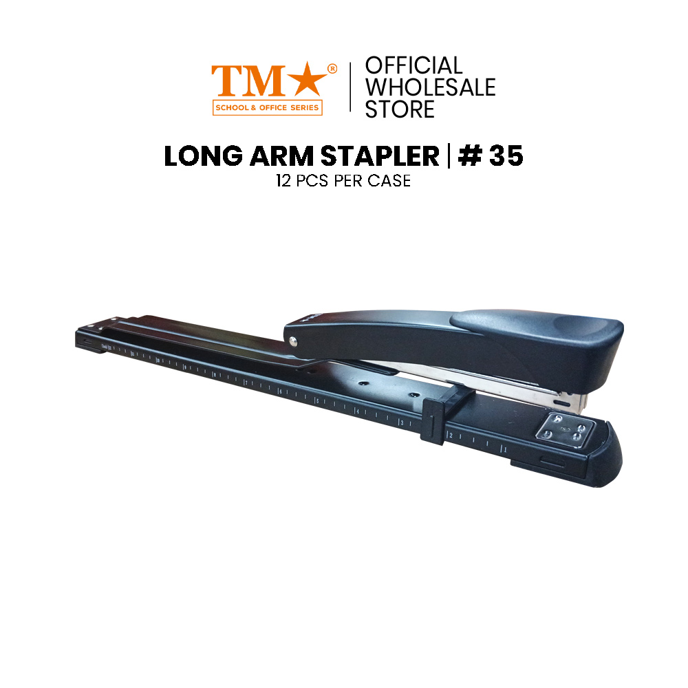 TM | 12 pcs Stapler #35 Long Arm (TM-3352) | Shopee Philippines