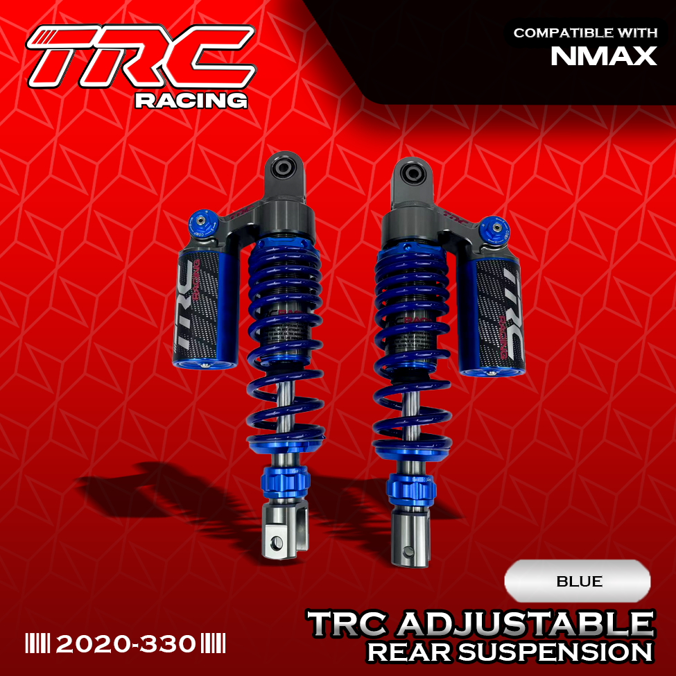 TRC Racing RACETECH-SERIES FULLY ADJUSTABLE 330MM REAR SHOCK SUSPENSION ...