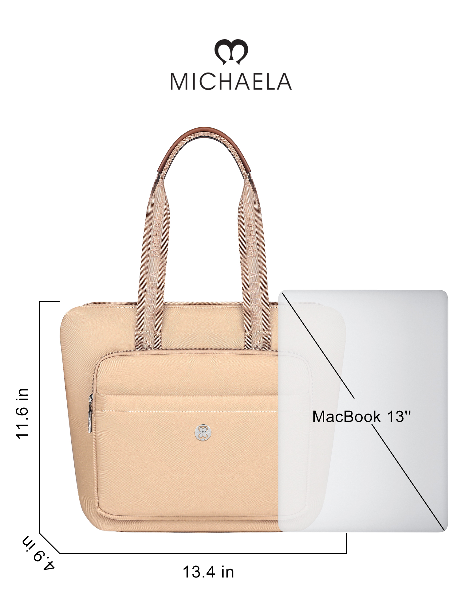 MICHAELA Versatile Chic Totes Thicken Re-Nylon Roomy Sling Bag for ...