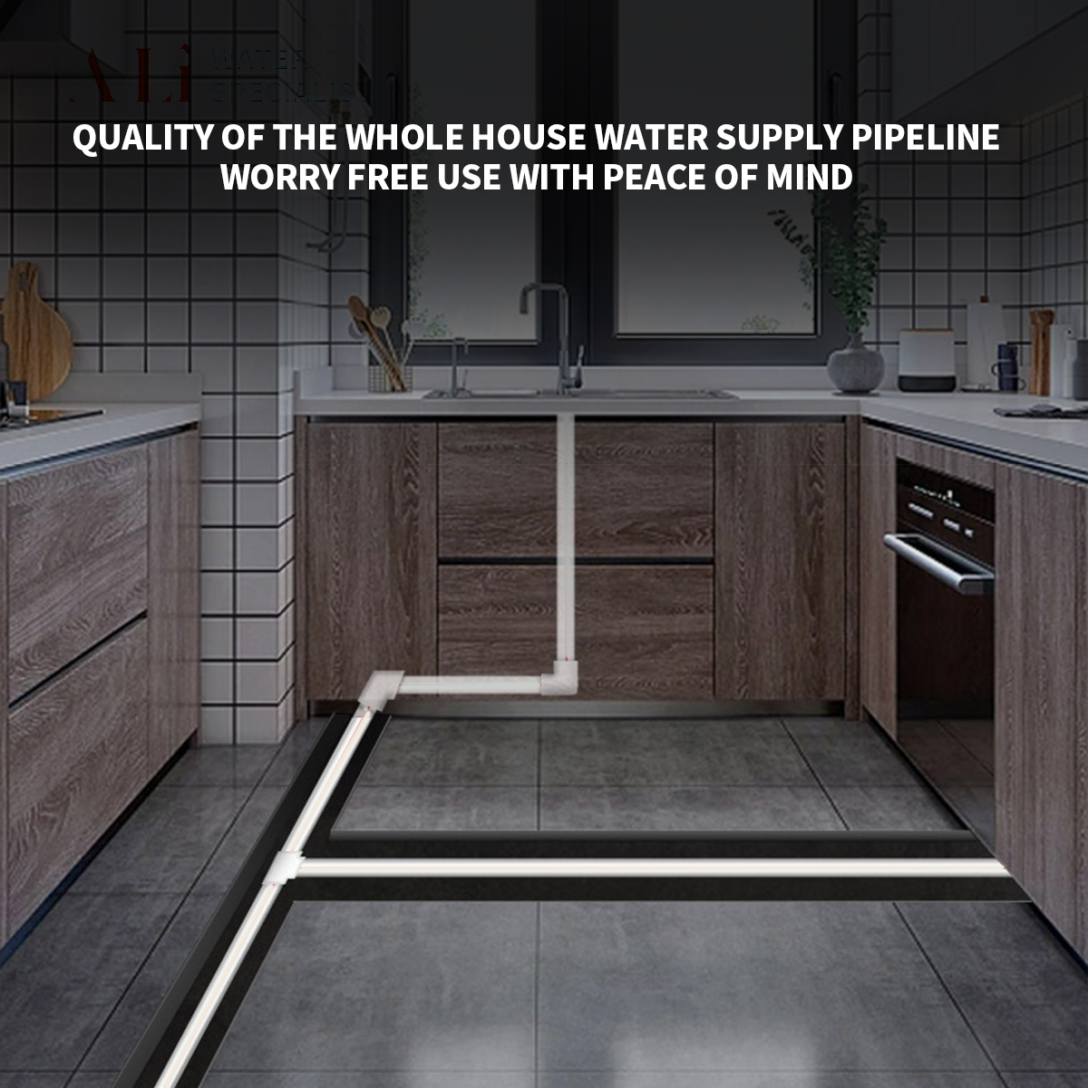 PPR PIPE 100M/50M/25 meters per roll 1/2 pn20 hot and cold water pipe ...