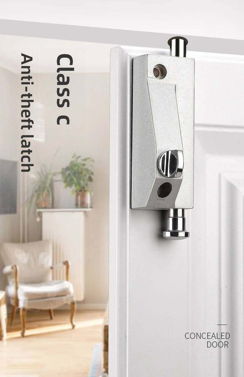 Hoba Aluminum Alloy Floor-standing Mortise Lock Glass Door Spring Bolt ...