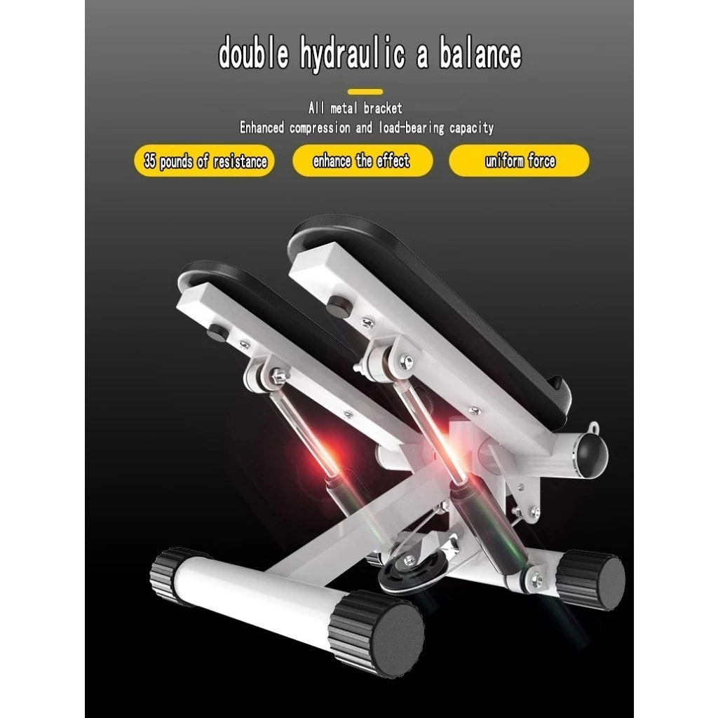 Pedal Exercise Mini Stepper Step Machine Foot Stepper Leg Machine Step ...