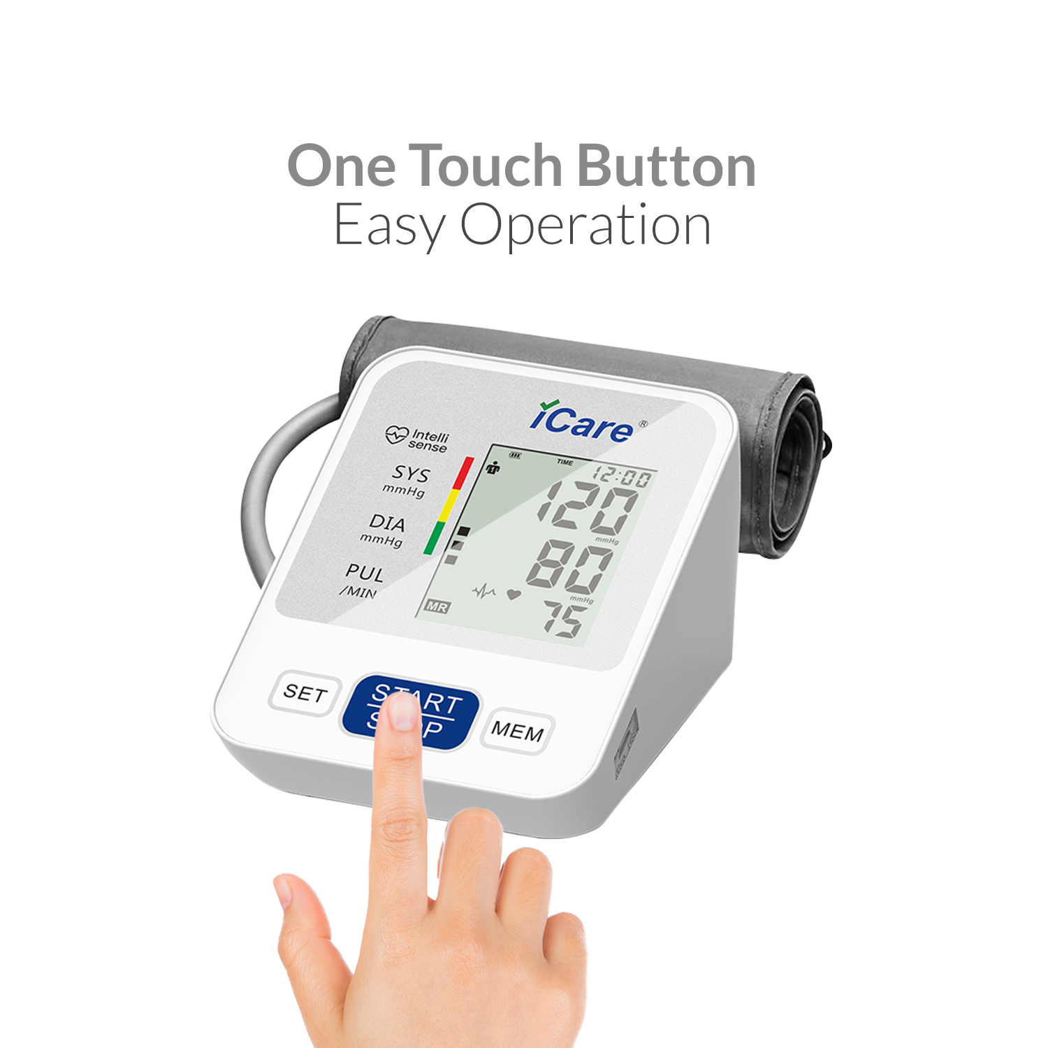 iCare Bundle Deal 20 SA50 Blood Glucose Meter + CK238 Blood Pressure Monitor, Blood Glucose ...