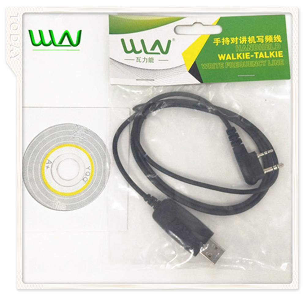 Programming Cable For WLN KD-C1 KD-C10 KD-C50 888Pro Walkie Talkie Two ...