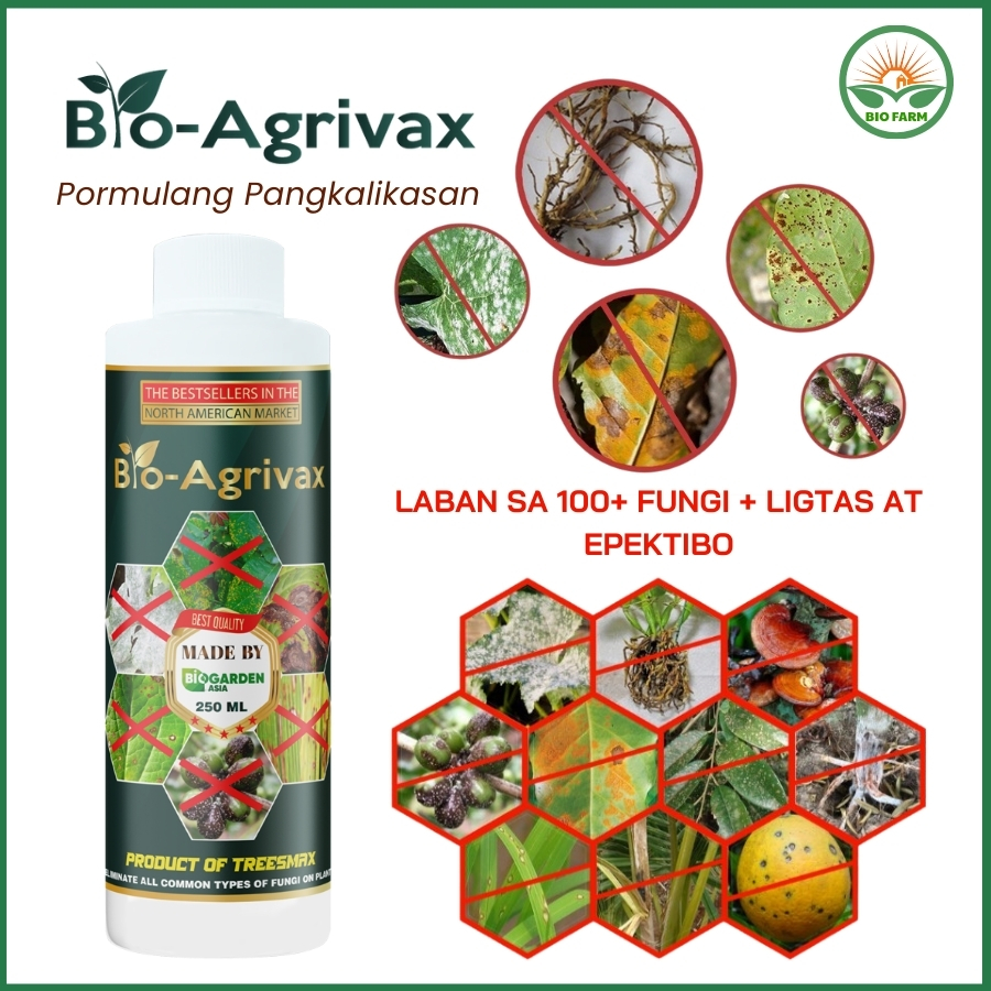 BIO AGRIVAX 500ML- Organic Fungicide Eliminates Over 100 Types Of Pests ...