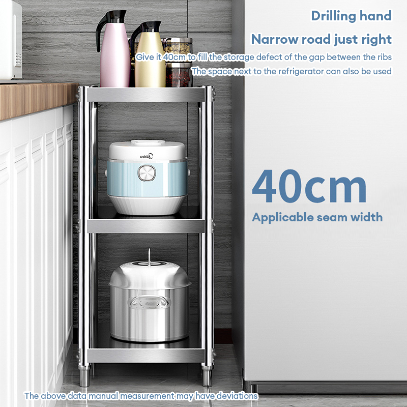 5 layer kitchen organizer storage rack Galvanizing Steel Rack corner ...