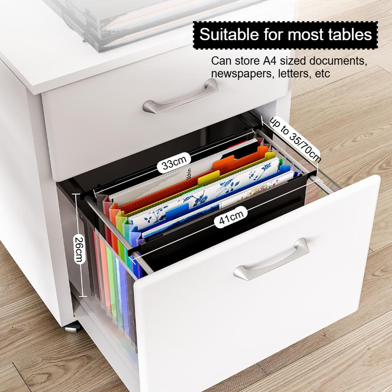 Hanging Expanding File Folder 13/25 Pockets Desk Paper Document ...