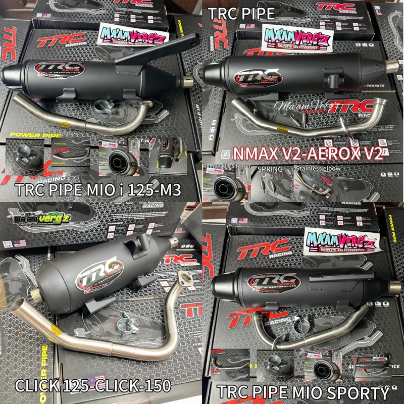 TRC PIPE NMAX V2-AEROX V2 / CLICK 125 v1v2v3 / MIO SPORTY / MIO I 123 ...