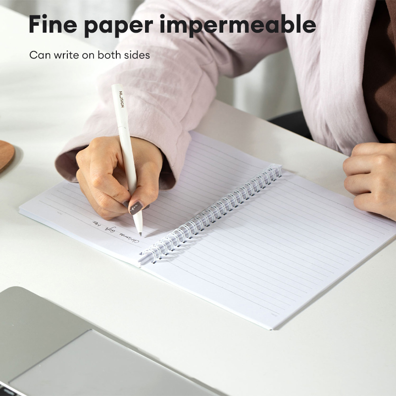 Deli 5PCS Thick A5 Spiral Notebook 60Sheets Binder Notebook Student ...