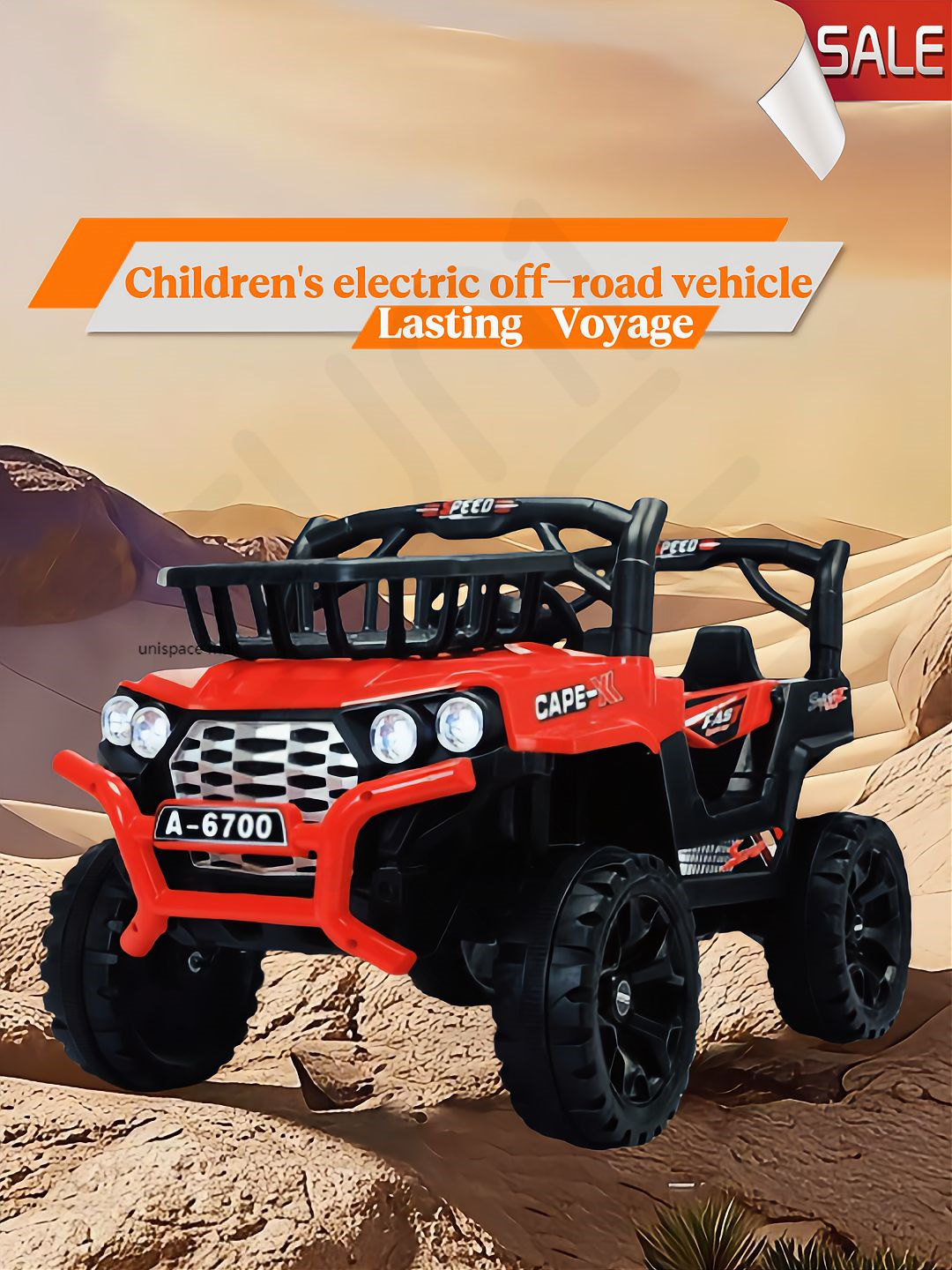 Children Electric Car Kids Jeep Off-road Rechargeable Remote Control ...