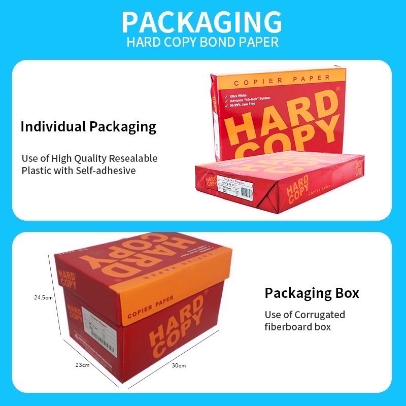 Hard Copy Bond Paper LONG (8.5 x 13) 70gsm 500 Sheets | Shopee Philippines