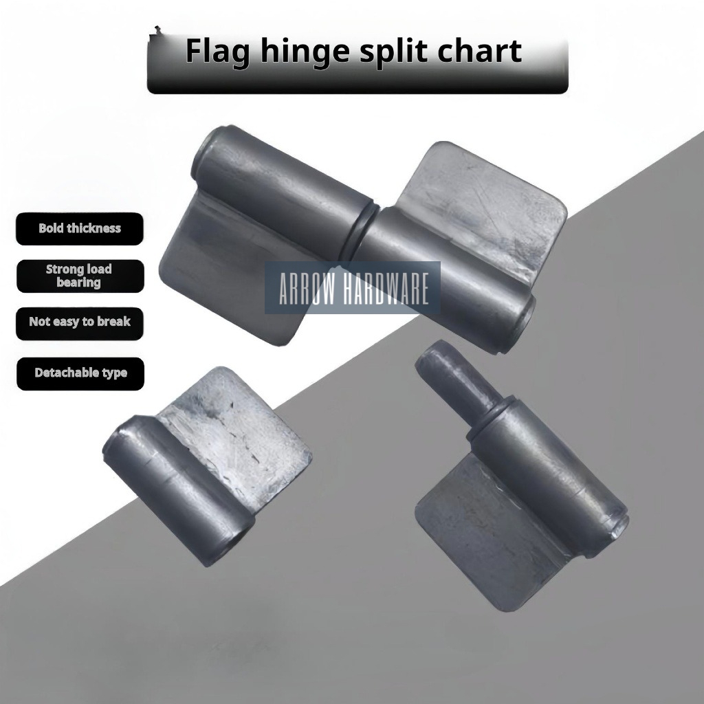 1pc 16-30mm Cylindrical Hinges Gate Hinges Heavy Duty Welding Hinge ...