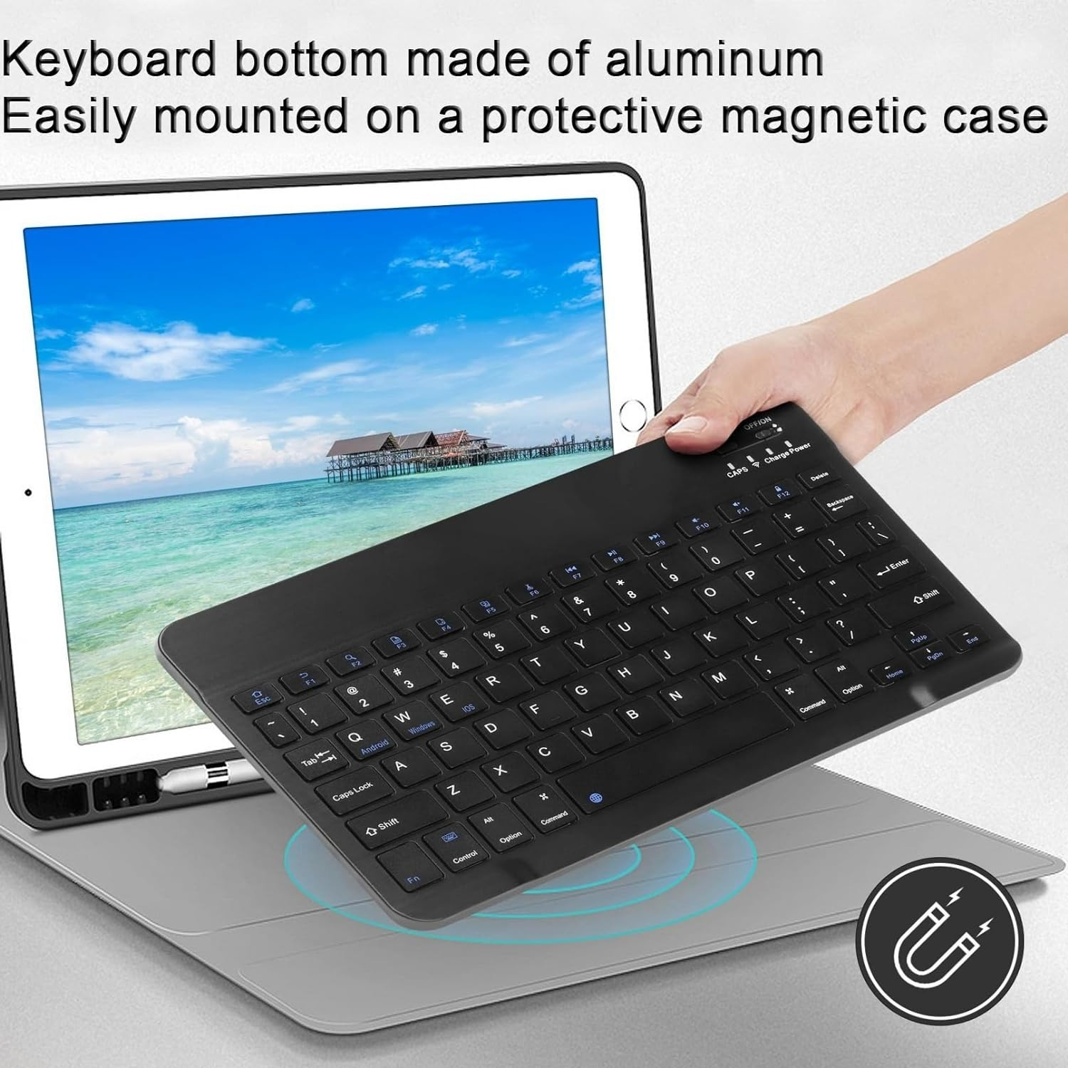 10 inch Wireless Bluetooth Mobile Mini Keyboard And Mouse Suitable For ...