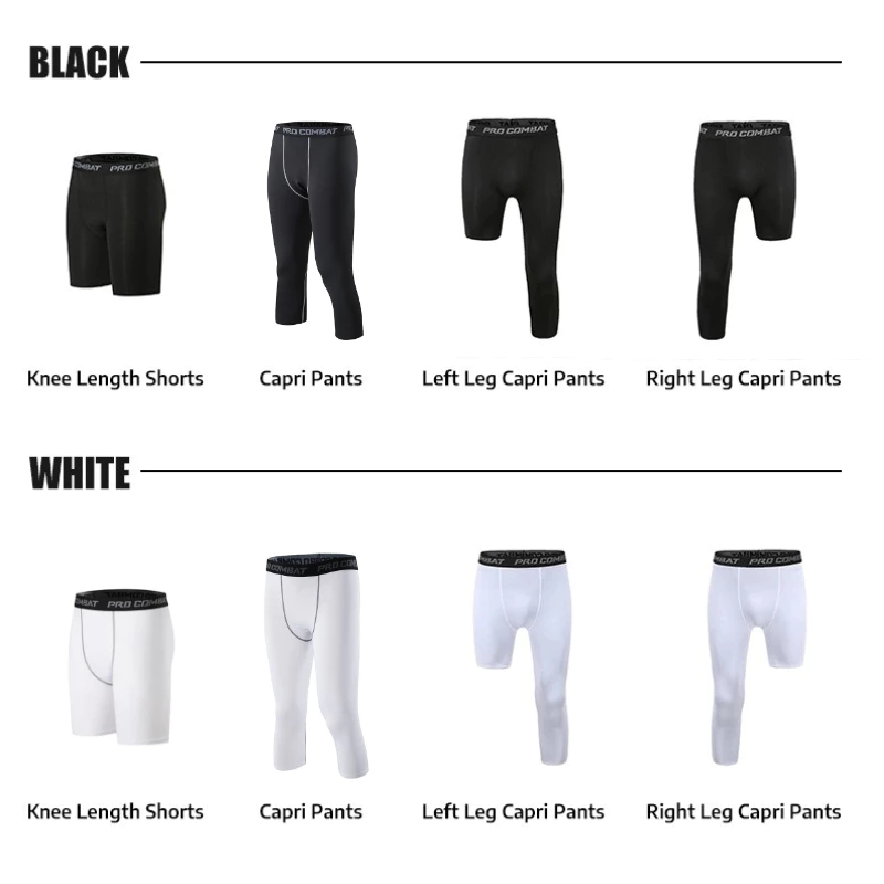 【COD】Men Basketball Compression Leggings Cycling for Basketball ...