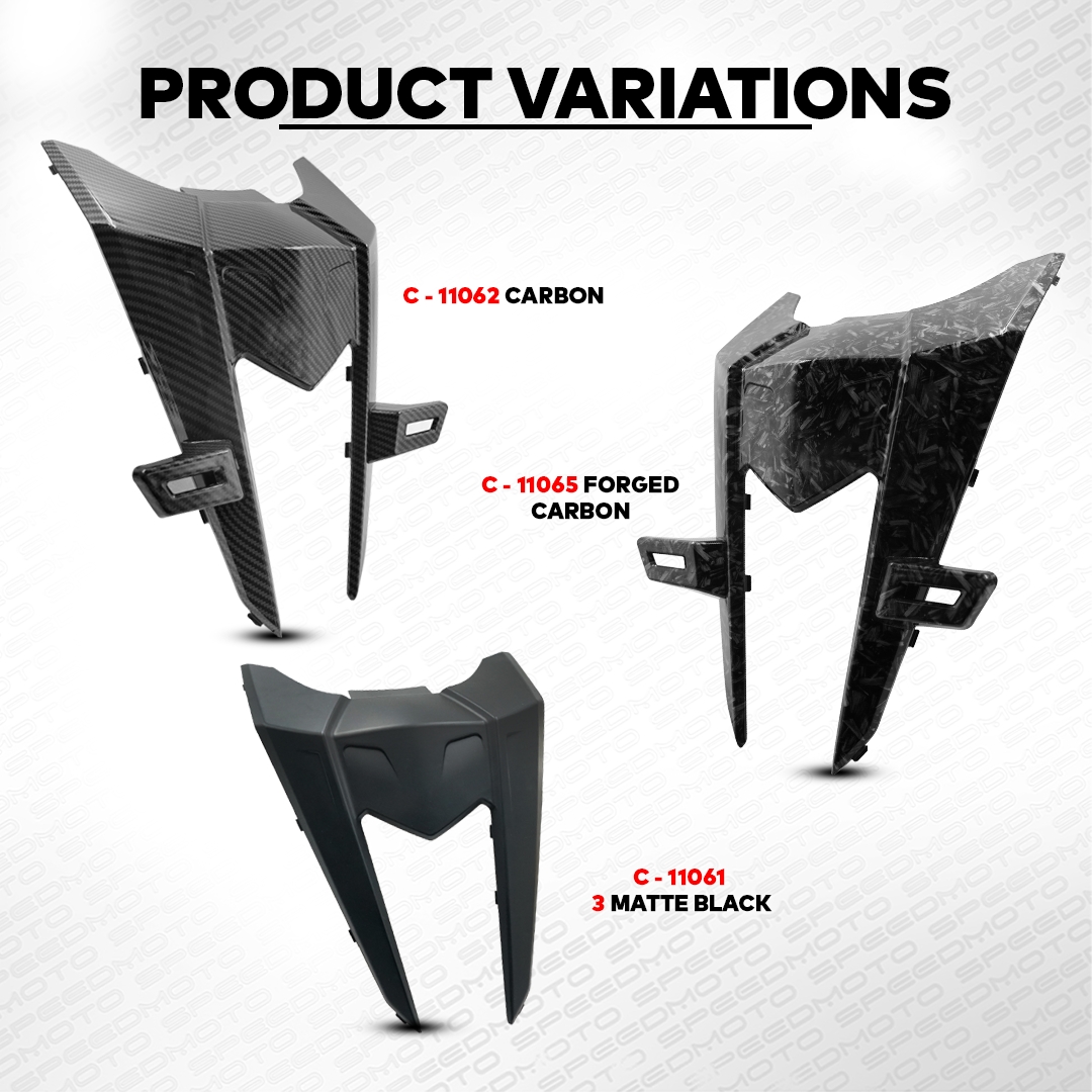 MOKOTO CLICK V3 / V4 FRONT PANEL COVER CARBON / MATTE BLACK / FORGED ...