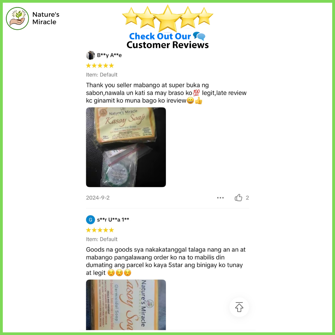 Kasoy Soap Original by Nature's Miracle. kati-kati, an-an at buni ...