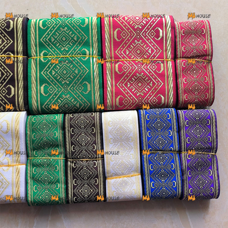 COD 3.9IN ETHNIC TRIMMINGS LEI RIBBON SPEAKER GRADUATION SASH LEI SOLD ...