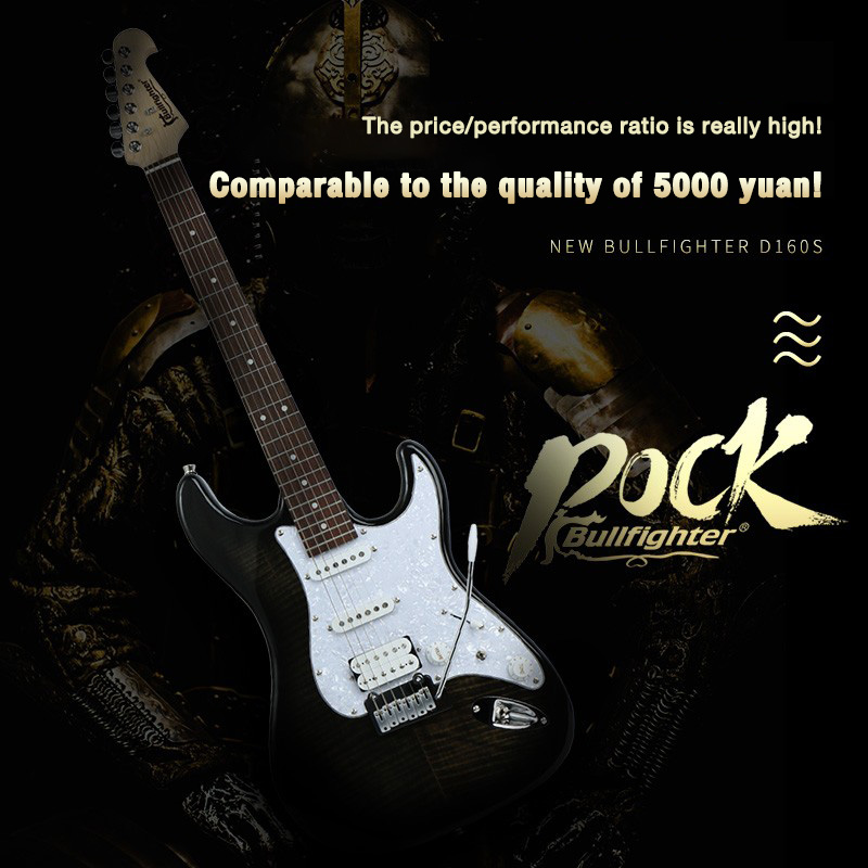 2025 New Electric guitar ST beginner professional electric guitar with ...