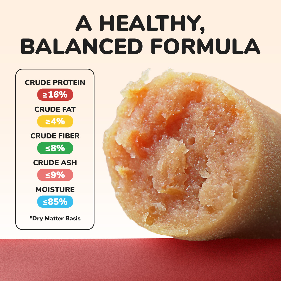 Petibox Dog Sausage Meat & Veggie Stick 20pcs Natural with Real Meat ...