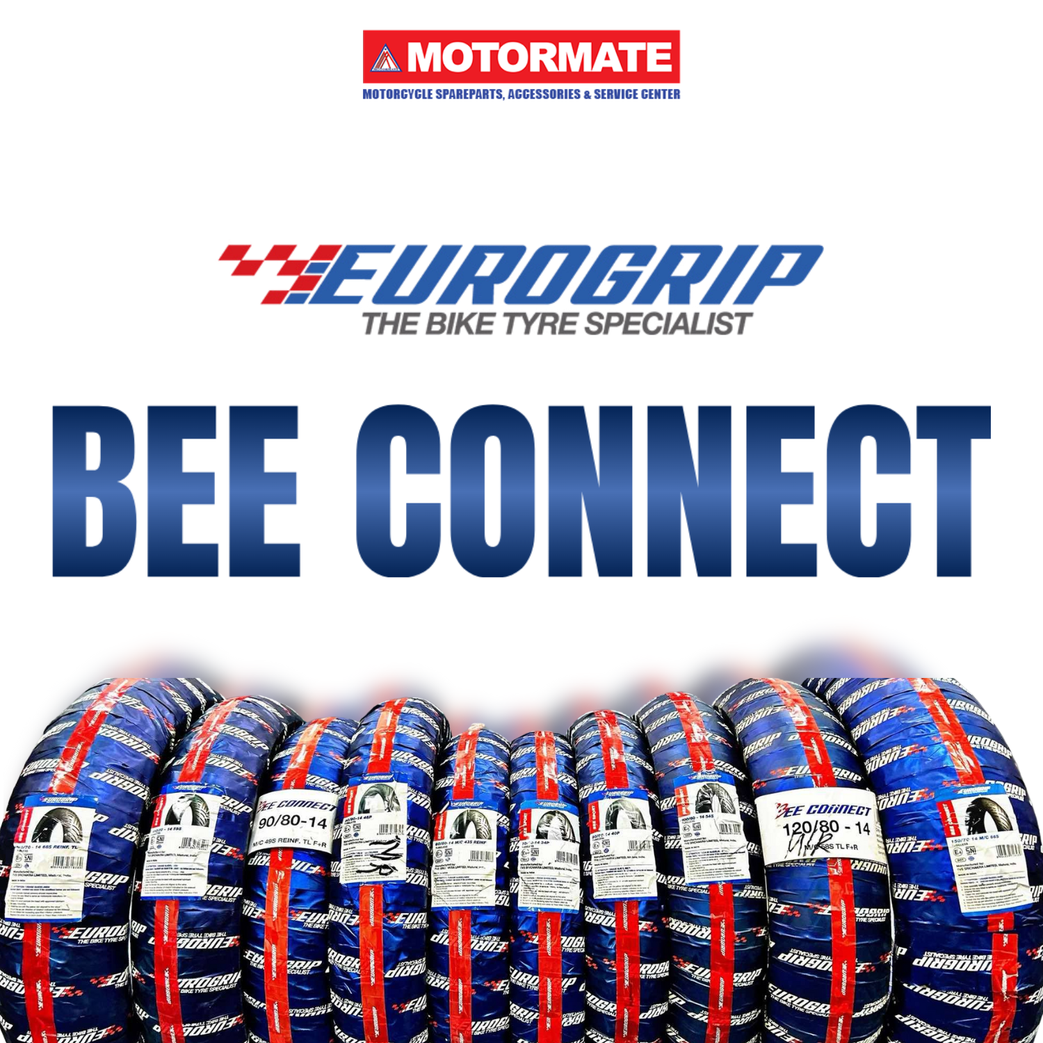 EUROGRIP BEE CONNECT TIRE SET for AEROX 155 (STANDARD, LOW PROFILE & OVERSIZED) | Shopee Philippines