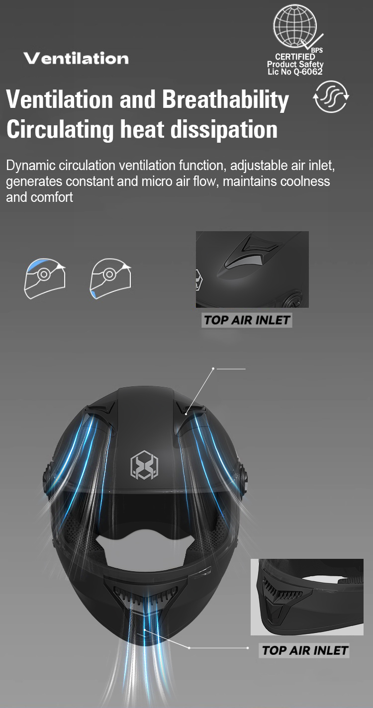 ON HAND!AXK 903 Full face helmet breathable and windproof goggles ...