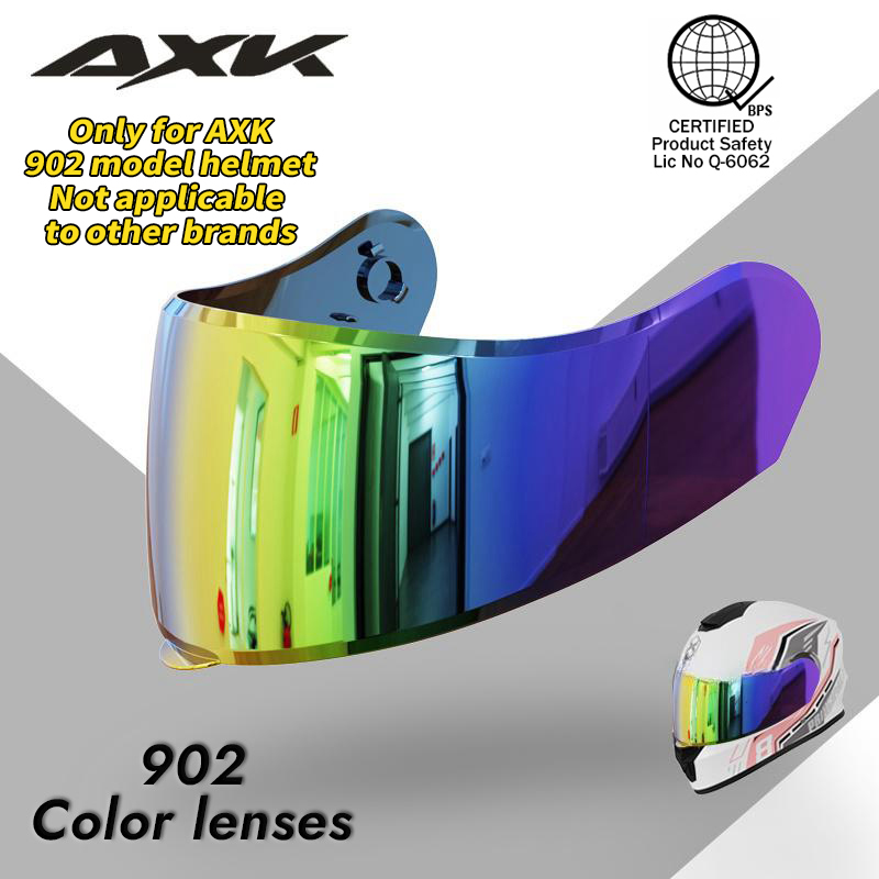 AXK Visor/Lens for 557/801/998 /901/902Half Face Helmet Full Face ...