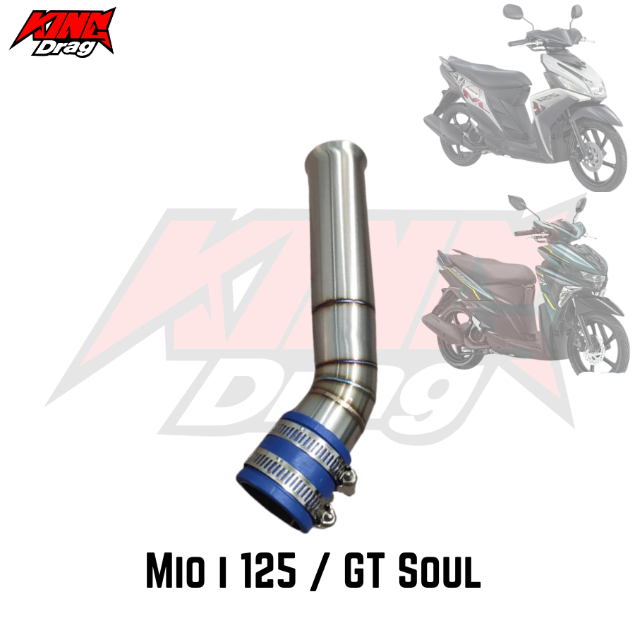 King Drag Stainless Ram Air Wave125 Raider150 All Click Nmax V1-V2 Aerox Xrm Mio i M3 Beat ...