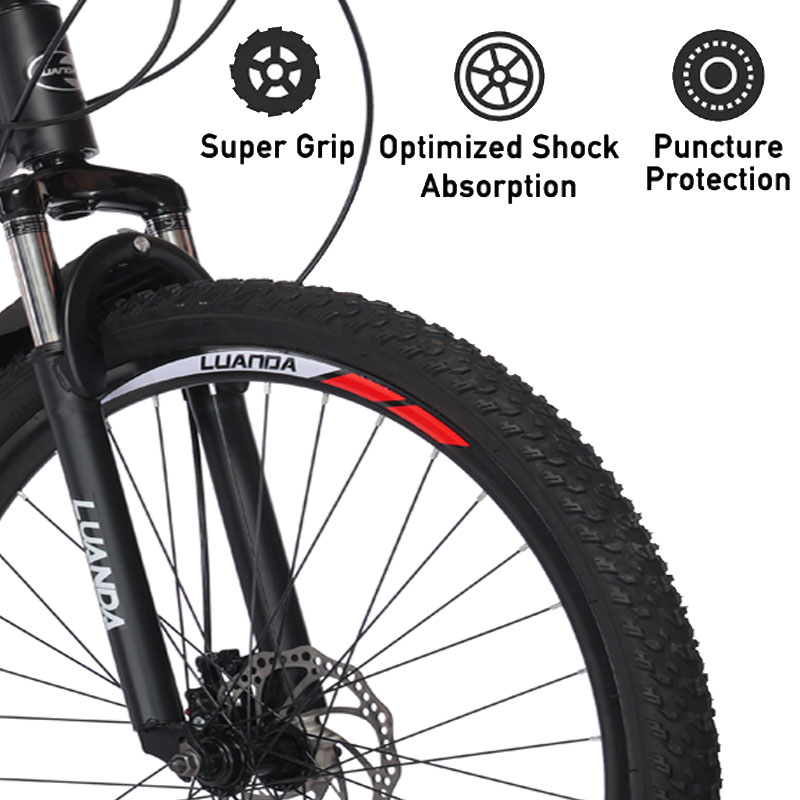 LUANDA Mountain Bike 26 inch High Carbon Steel 21 SPEED Adult Bicycles ...