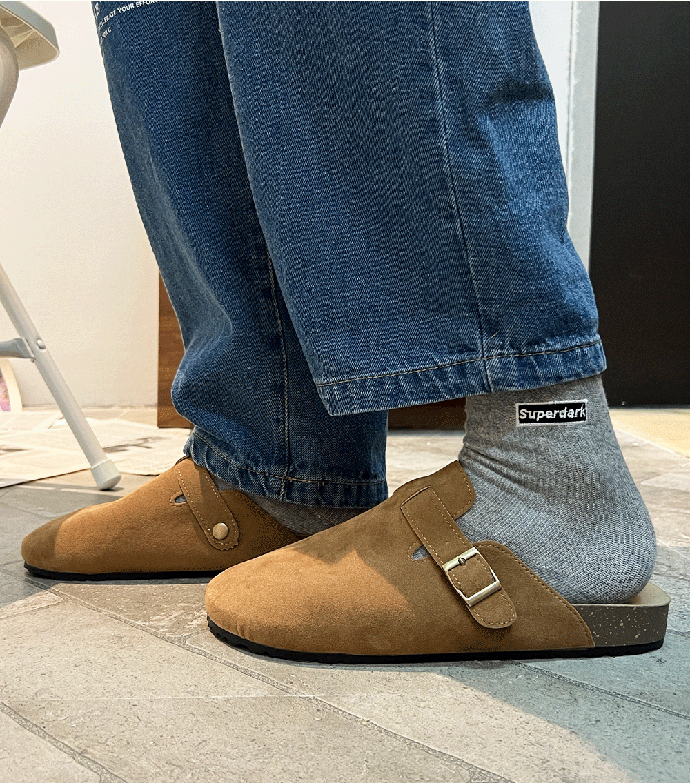 YOTO Soft Footbed Clogs Flat Sandals For Women Men Casual Buckle Baotou ...