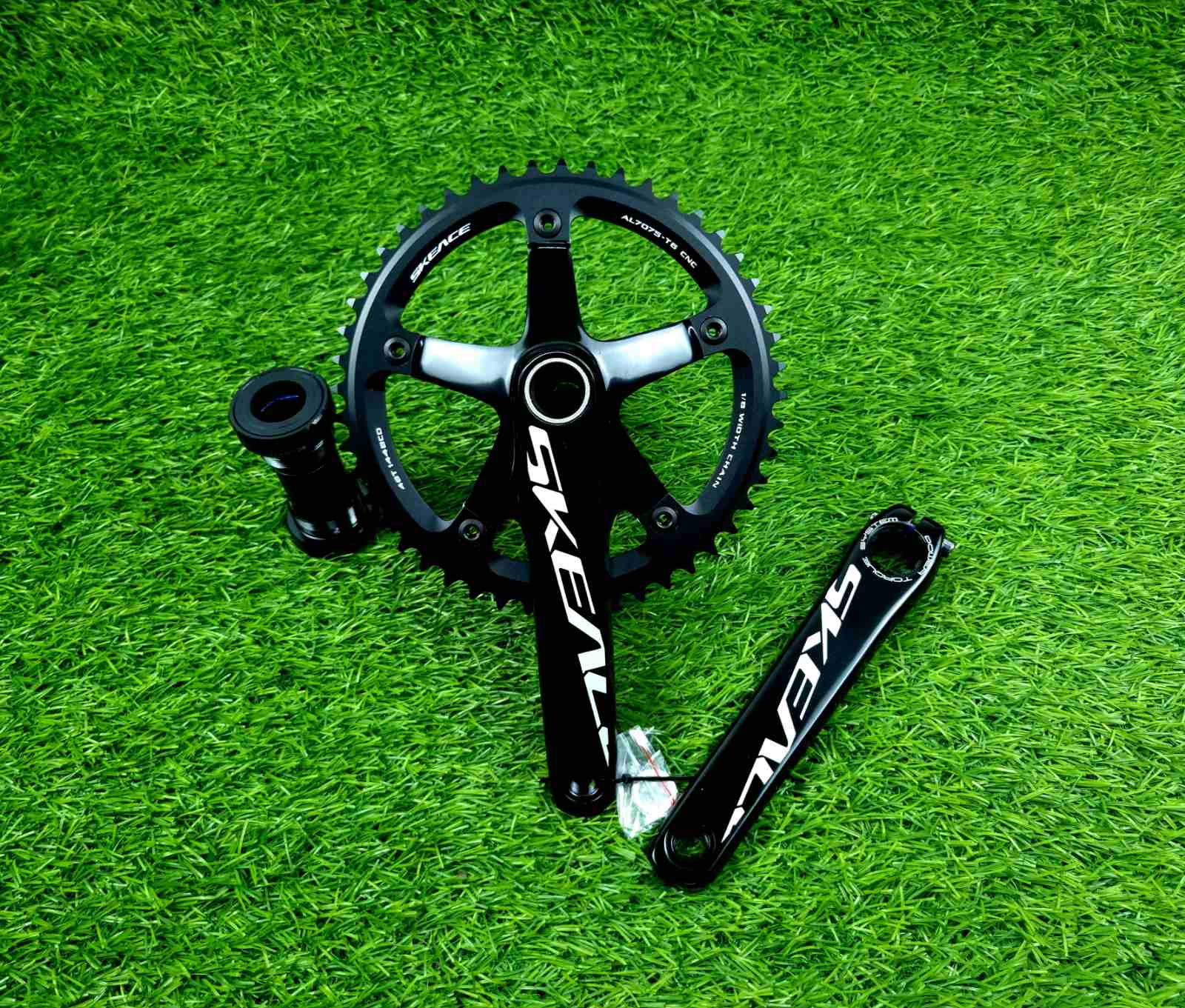 JARVIS Fixie Crank Skeace Square Crankset 48T Chainring for Fixie Bike ...
