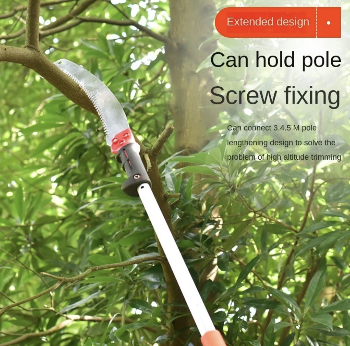 Woodworking Hacksaw Tree Trimmer Telescoping High Branch Pruning Saw ...