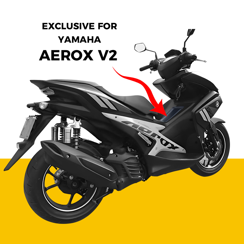 Aerox V2 Gas Tank Cover Transparent Tank Cover For Aerox V2 ABS Plastic ...