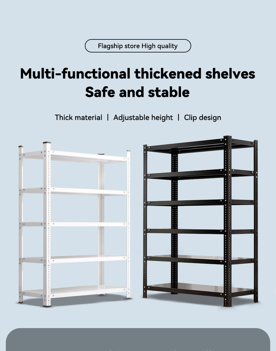 【HOT】Metal Rack Shelf Heavy Duty Storage Shelves Adjustable Height ...