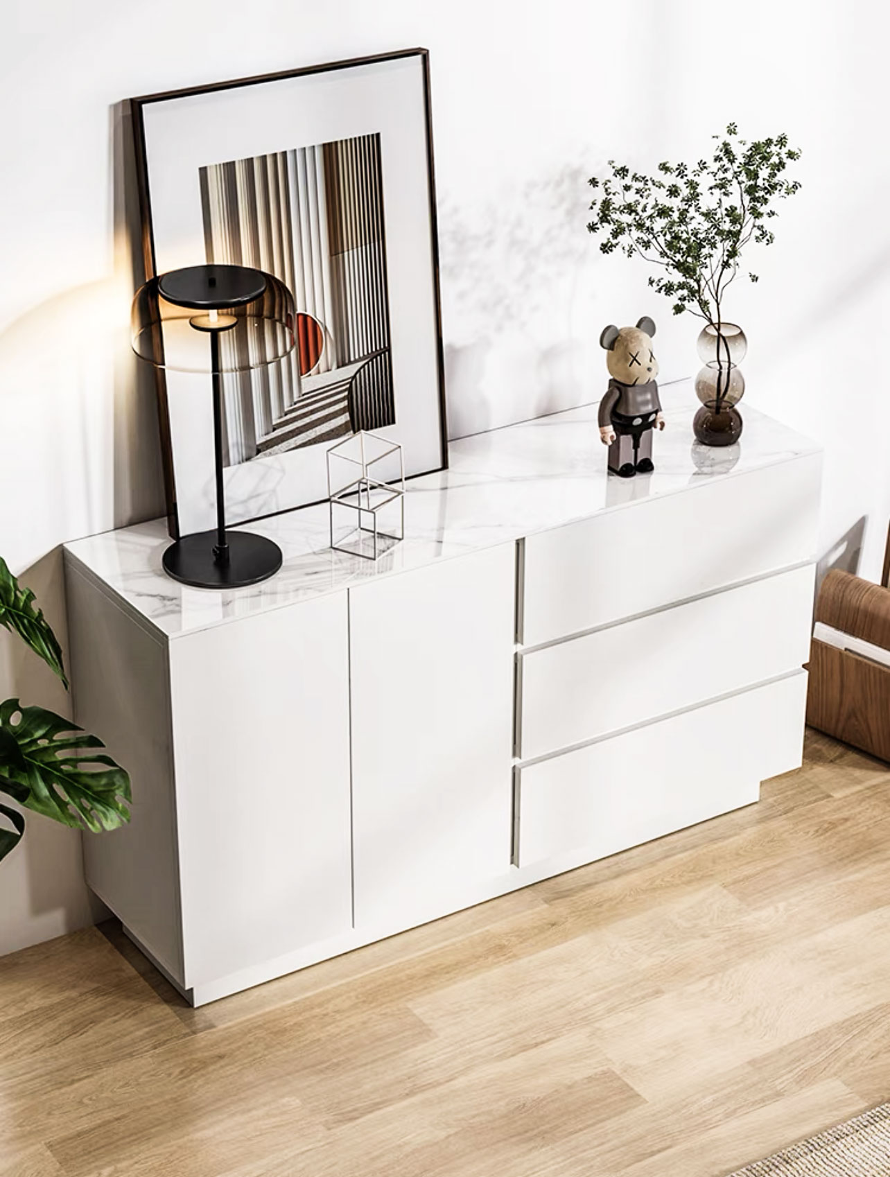 MOLECQ MALL Drawer cabinet, storage cabinet, large capacity entrance ...