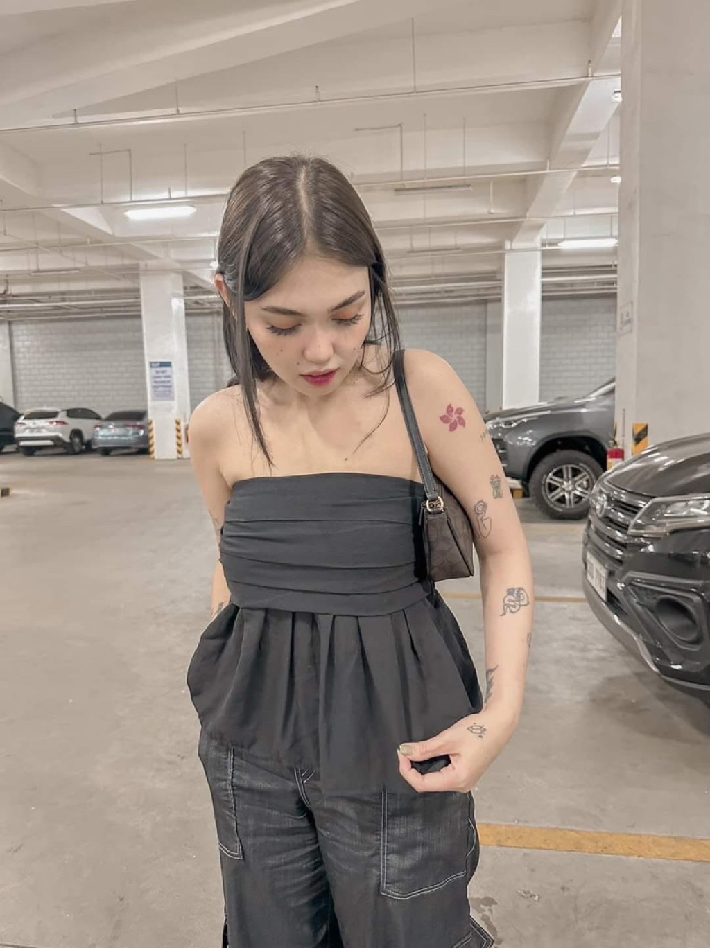 TUBE PEPLUM LAYERED LINEN TOPS | Shopee Philippines