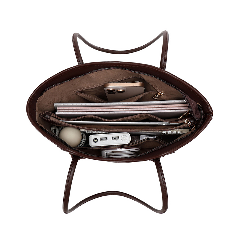 【Mumu Select】M830 PU Leather Women Medium Shoulder Bag With Compartment ...