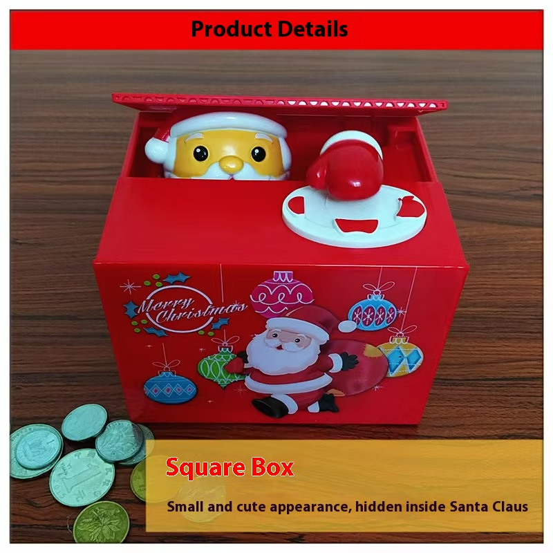 Pikachue Electronic Plastic Money Box Steal Coin Piggy Bank Money Safe ...