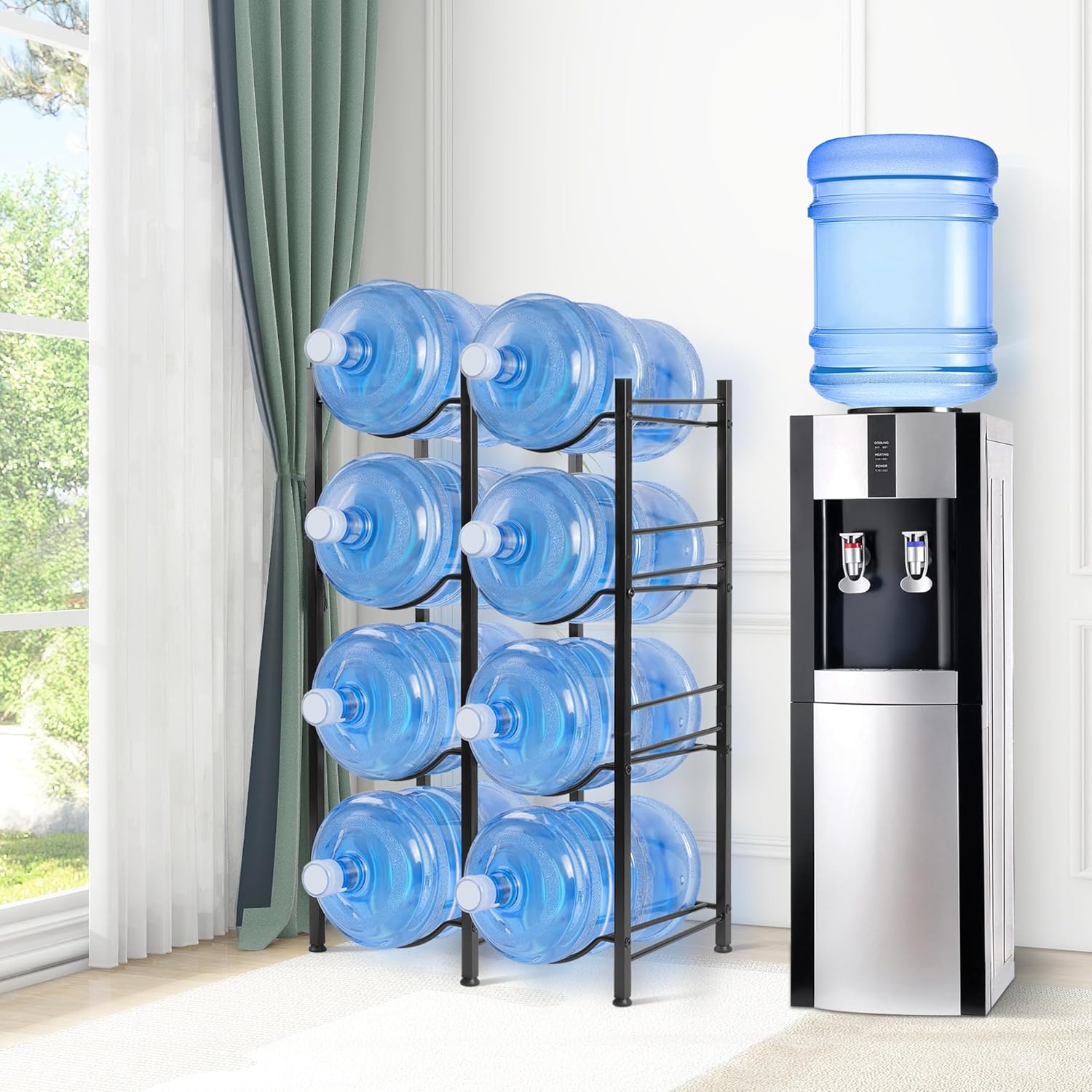 Water Rack 3/4/5 Layer Stainless Steel Heavy Duty Detachable Water ...