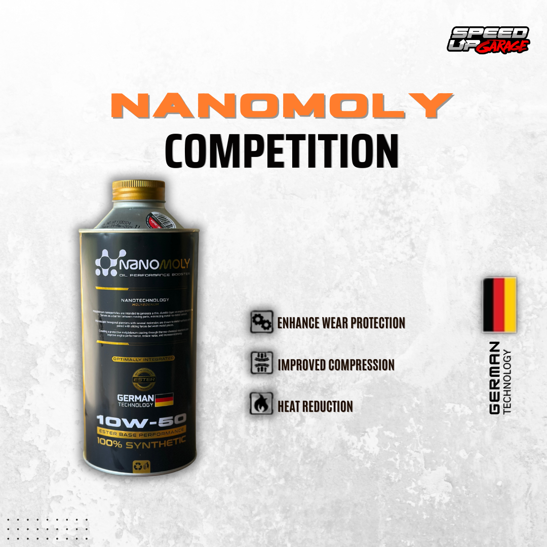 NANOMOLY COMPETITION ENGINE OIL 10W-50 | Shopee Philippines