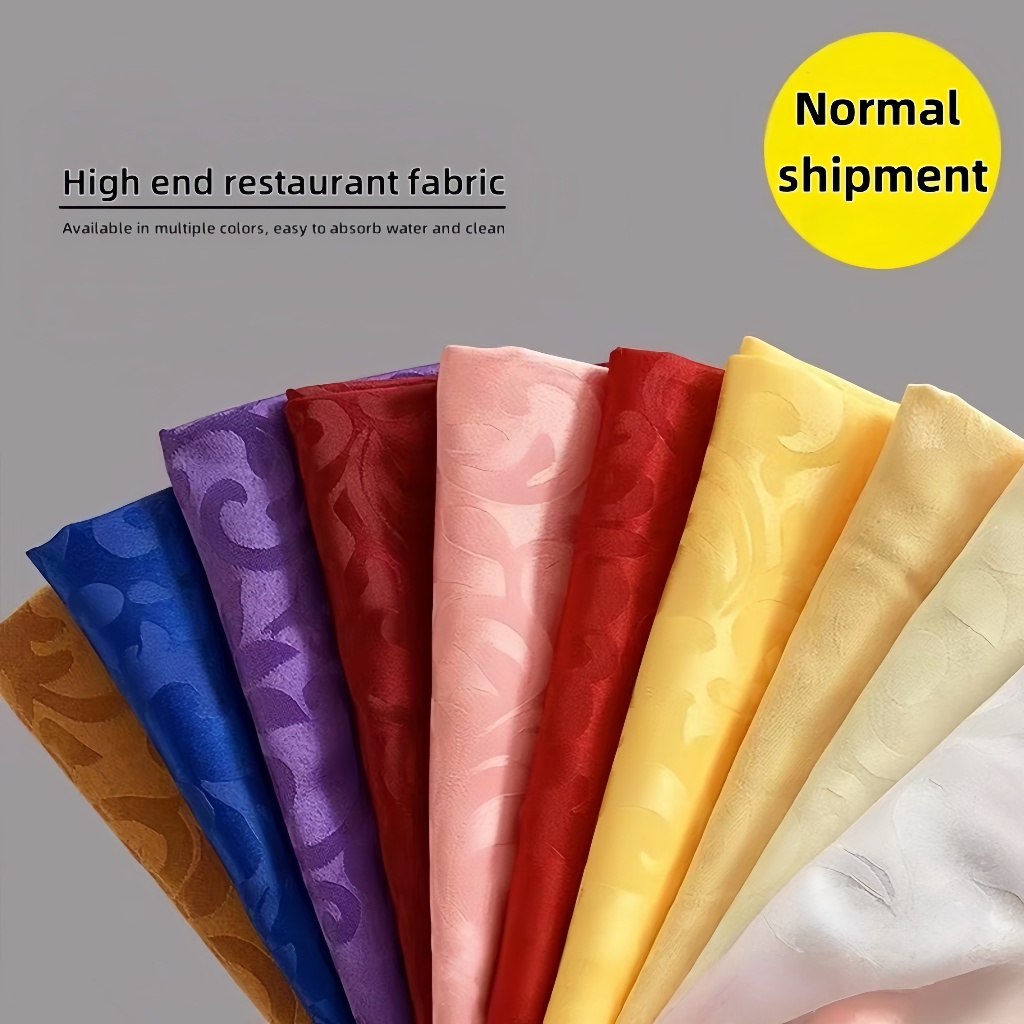 THICK! Square Table Napkin Dinner Cloth Solid Color Wedding Birthday ...