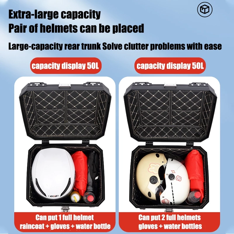 Motorcycle Top Box Motorcycle Compartment universal 45LABS motorcycle ...