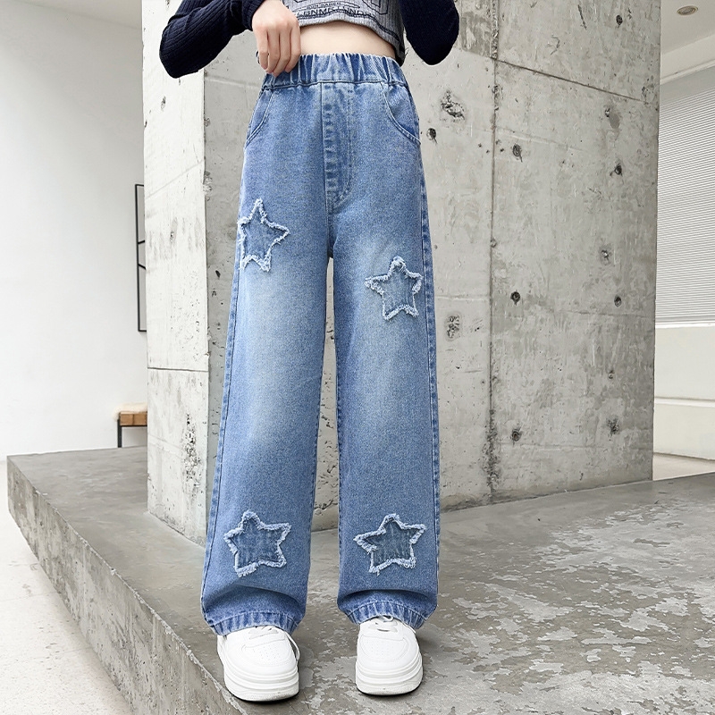 Skinny Jeans for Kids Girl Stars New Pants for Kids Girl Maong Pants ...
